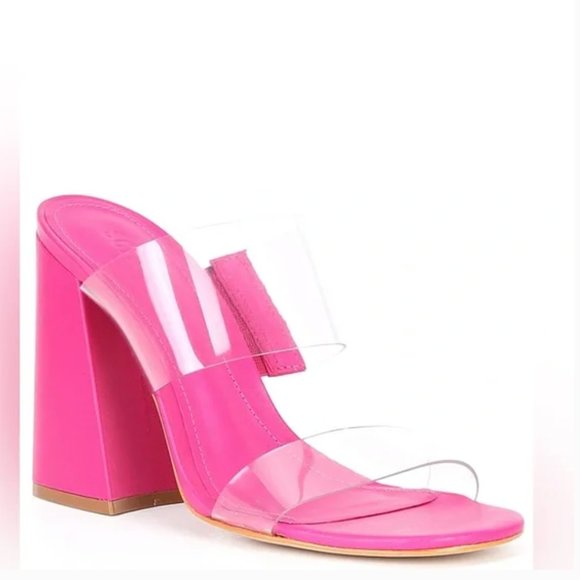 Shutz | Shoes | Shutz Clear Strap Heels 8 | Poshmark